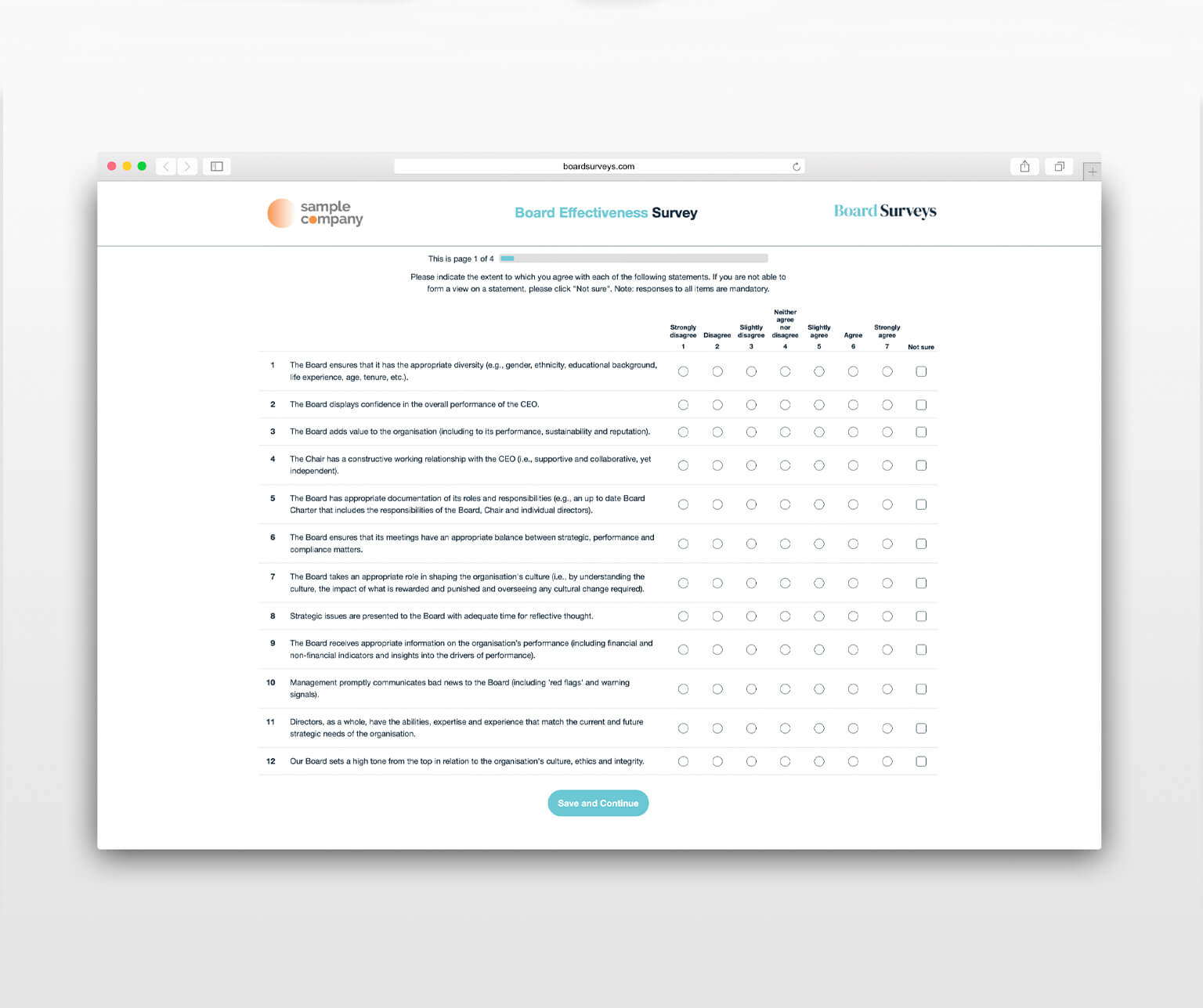 Board Effectiveness Assessments | Benchmark Effectiveness